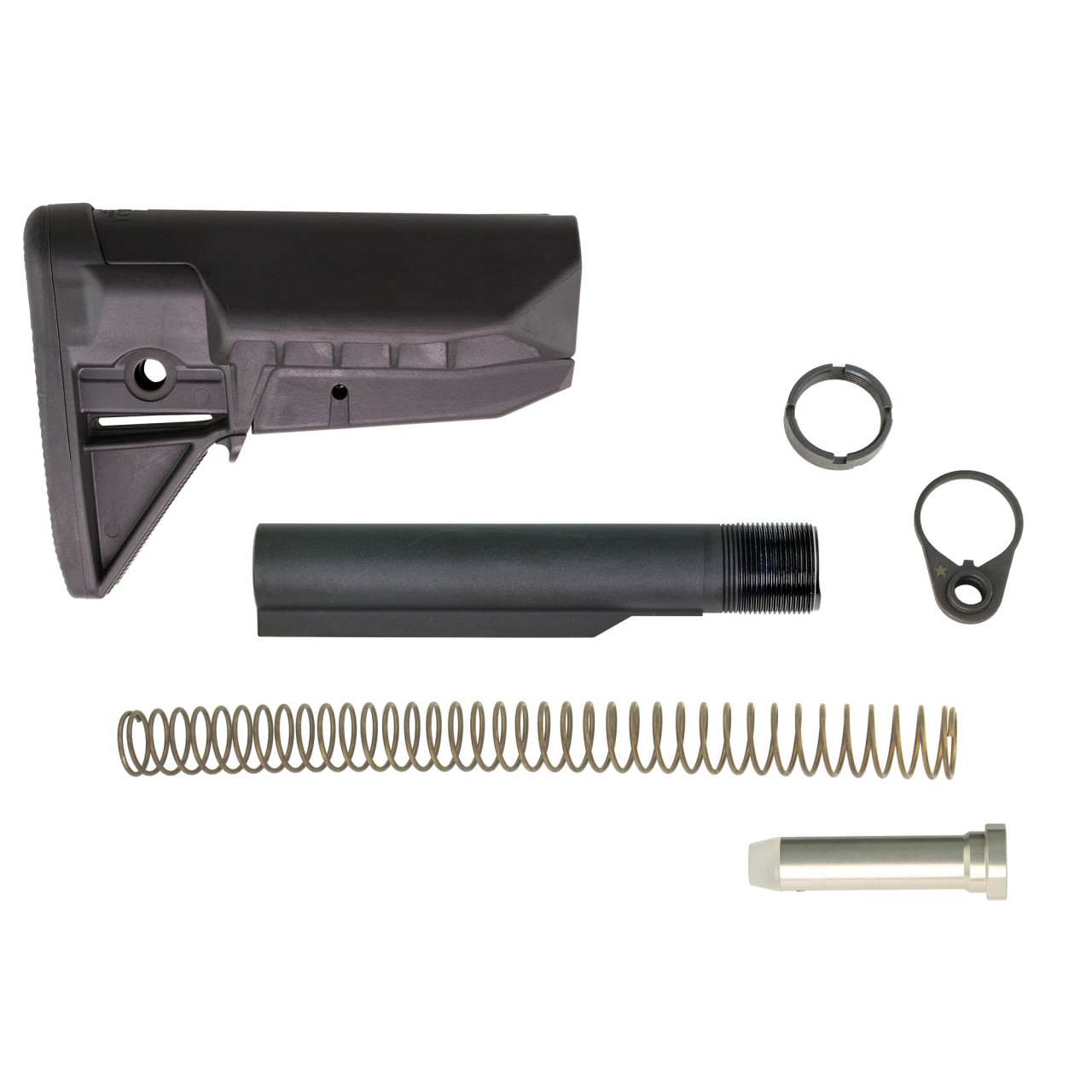 BCM MOD 0 Stock Kit SOPMOD Black - Other AR15 Accessories & Parts at ...